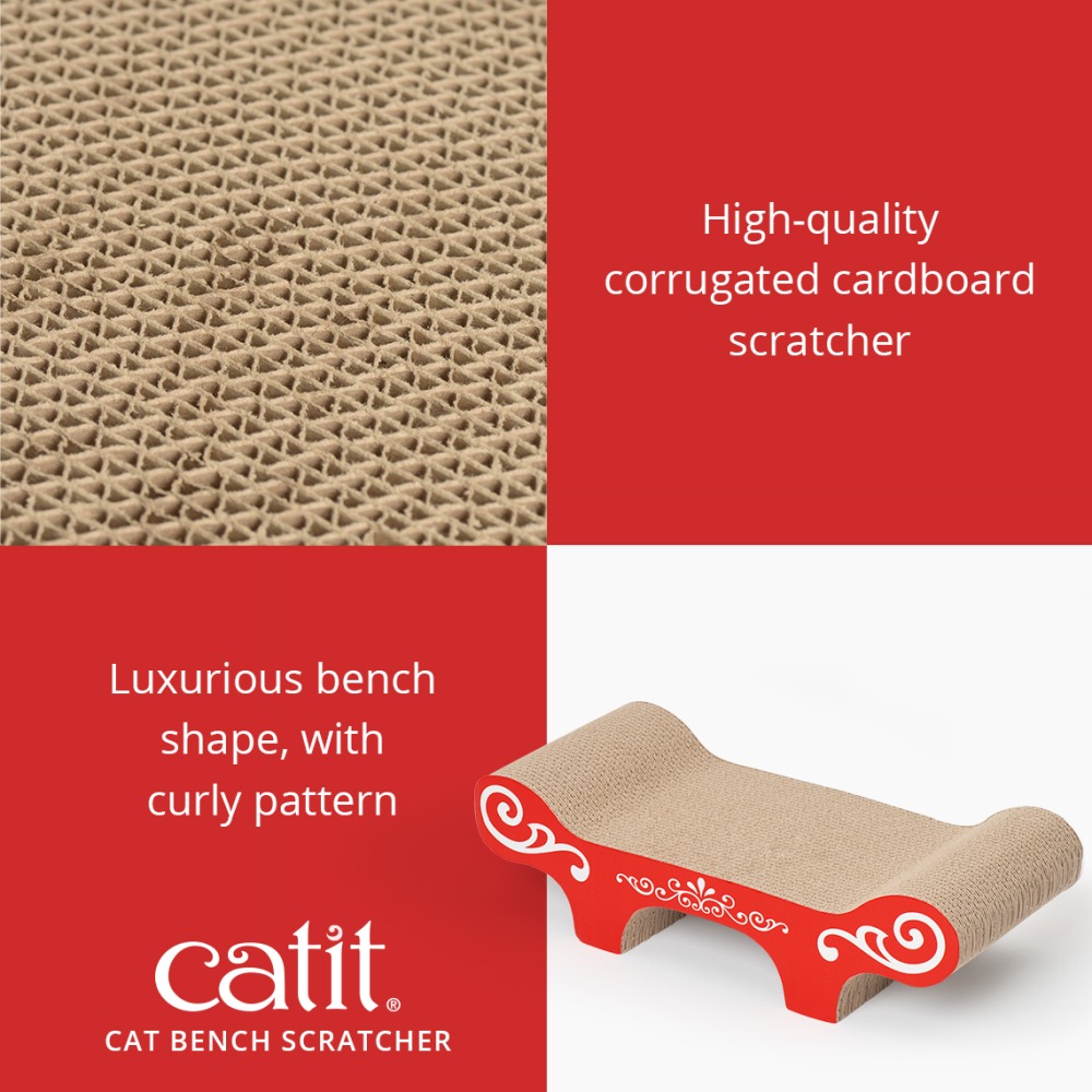 Catit Style Bench Scratcher with Catnip | Global Pet Foods Hunt Club Ottawa