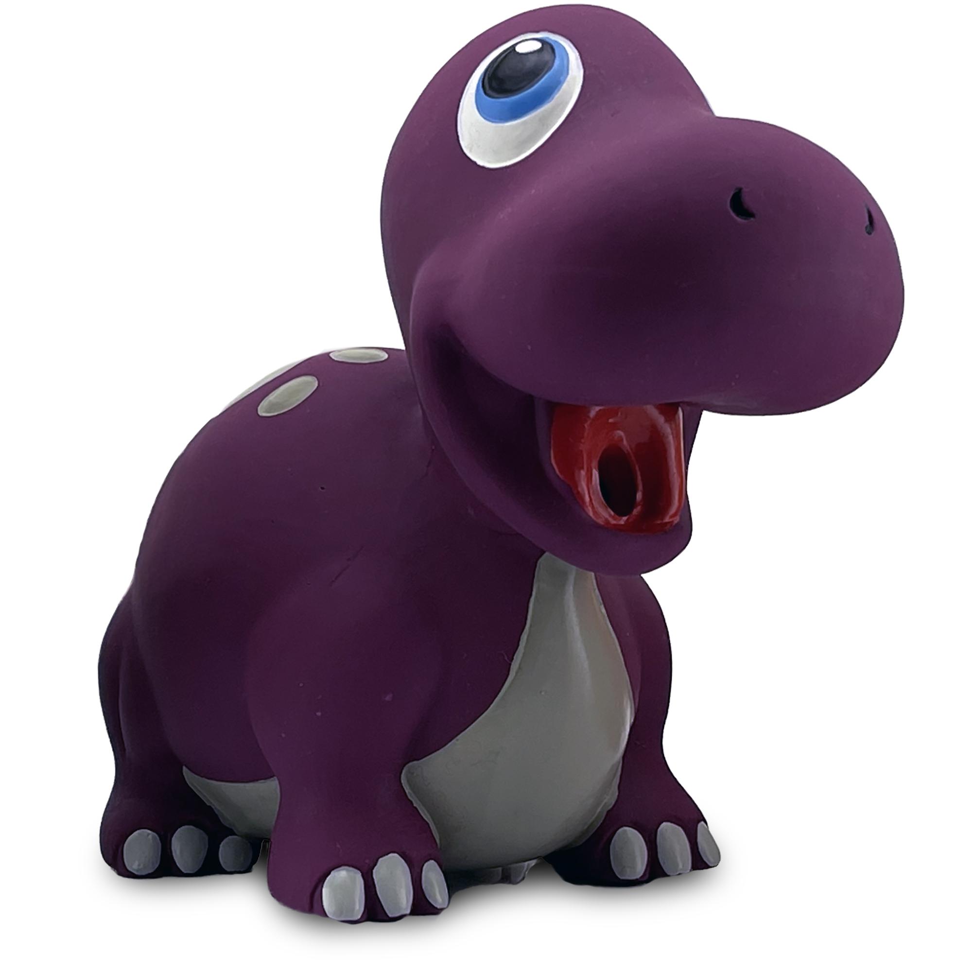 Petsport Naturflex Dinosaur Brontosaurus Latex Dog Toy, Large | Pets ...