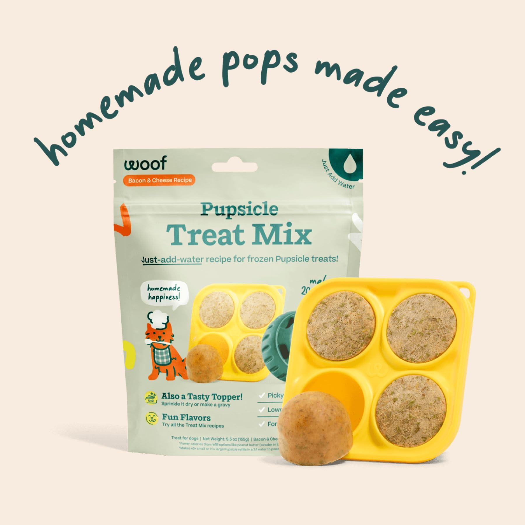 Woof Pupsicle Mix Bacon & Cheese Dog Treats, 5.5-oz | Nature's Pet Place