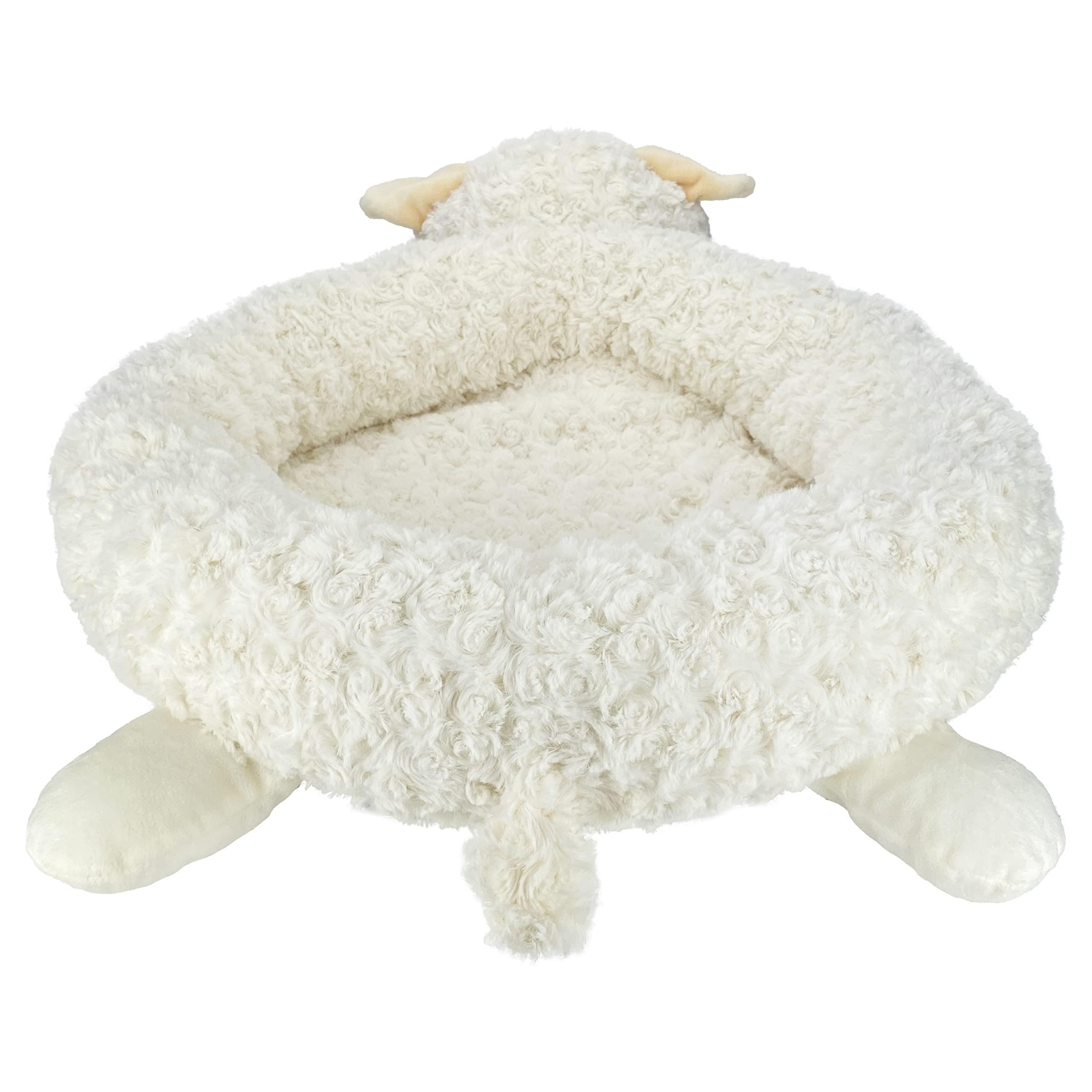 Multipet Lamb Chop Dog Bed, 27-in | Markham