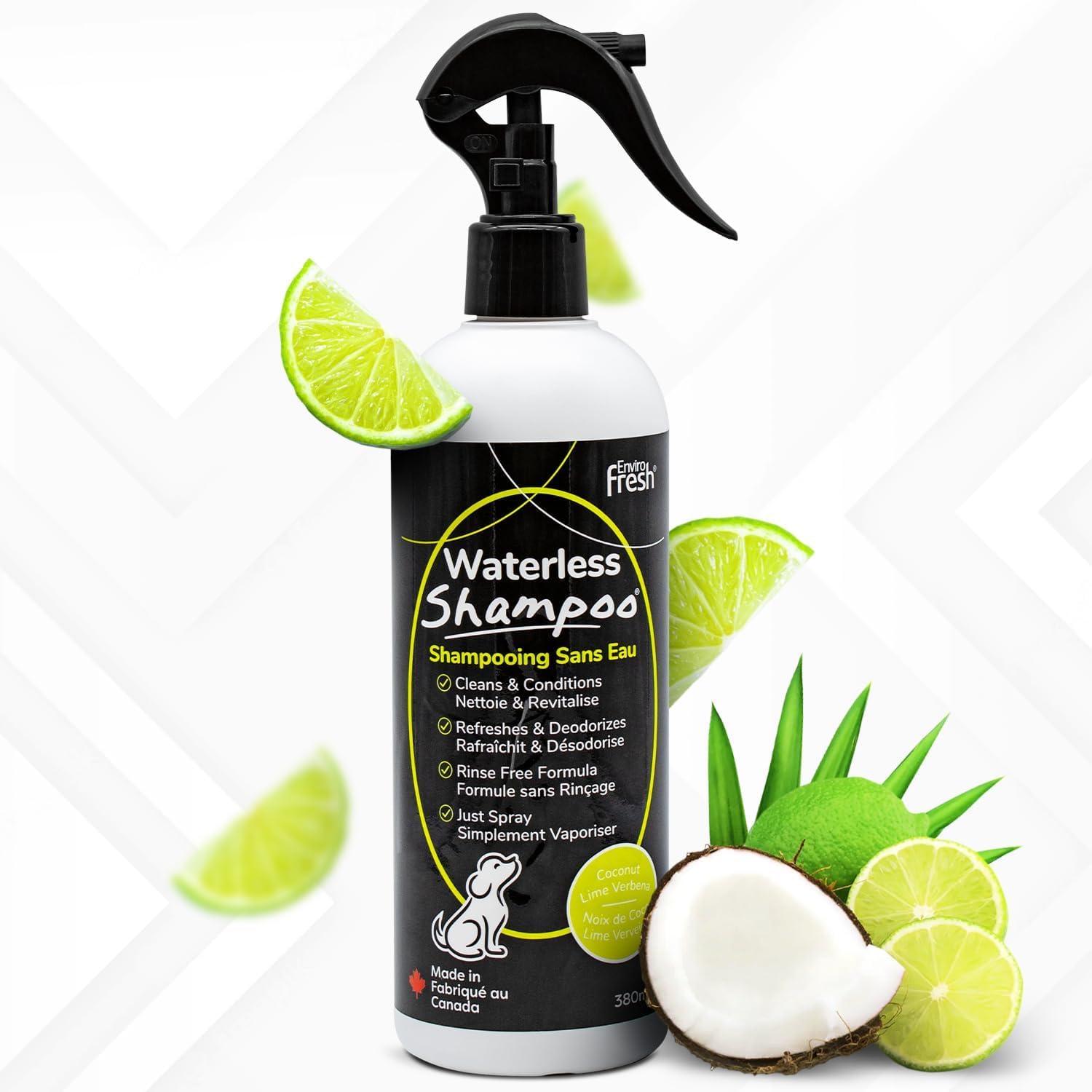 Enviro Fresh Coconut Lime Verbena Waterless Dog Shampoo, 380-mL | Markham