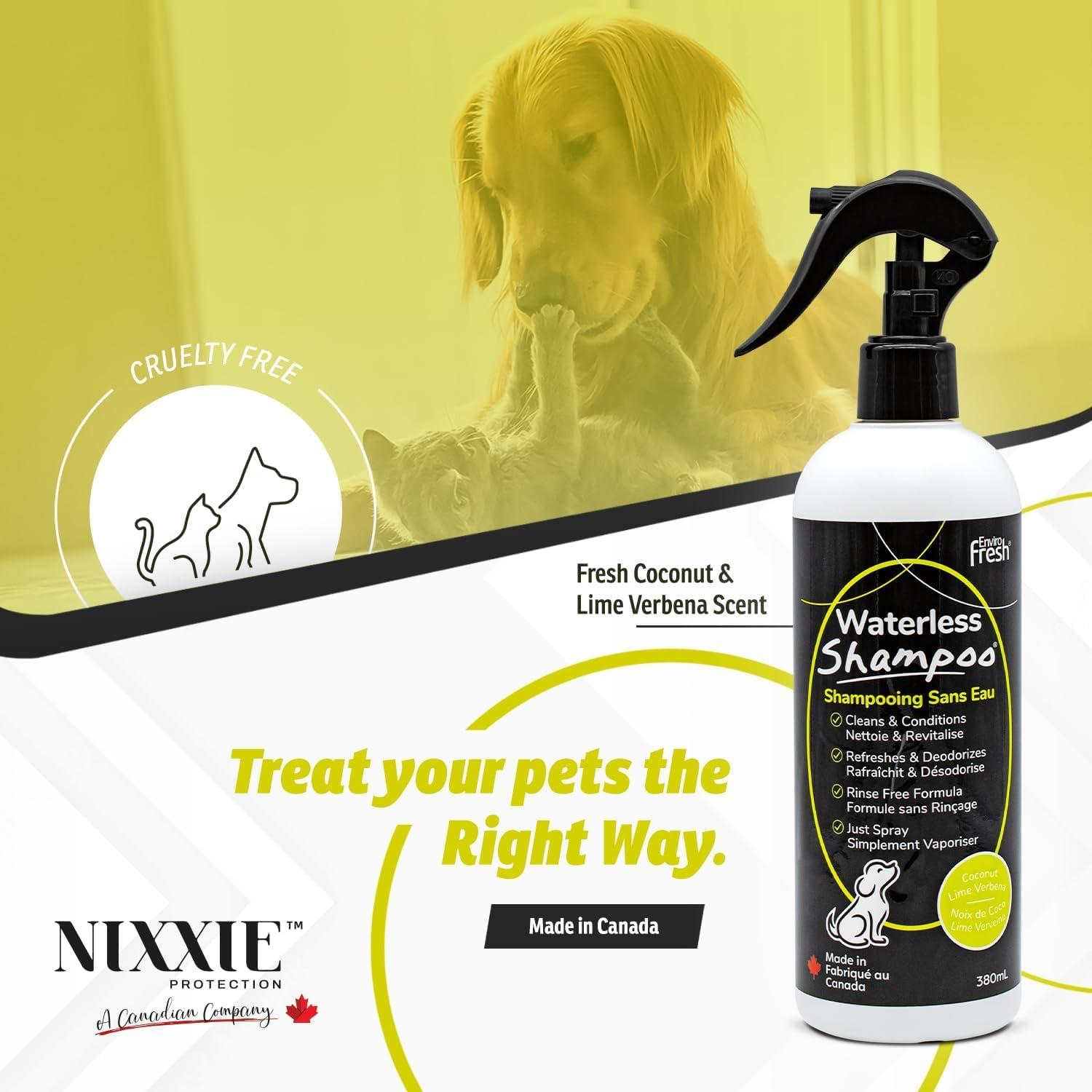 Enviro Fresh Coconut Lime Verbena Waterless Dog Shampoo, 380-mL | Markham