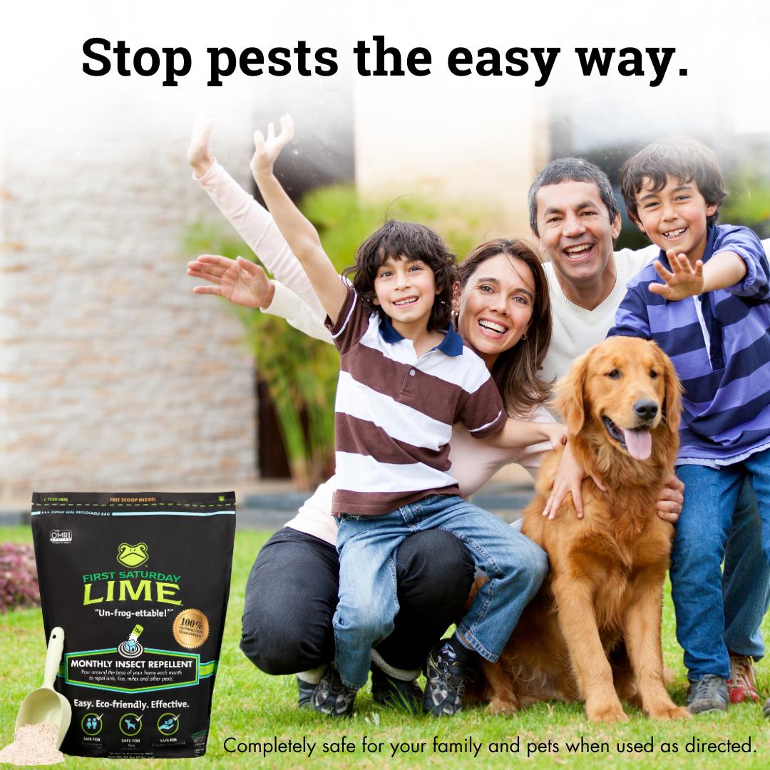 First Saturday Lime Insect Repellent, 20-lb | Paw of the Family