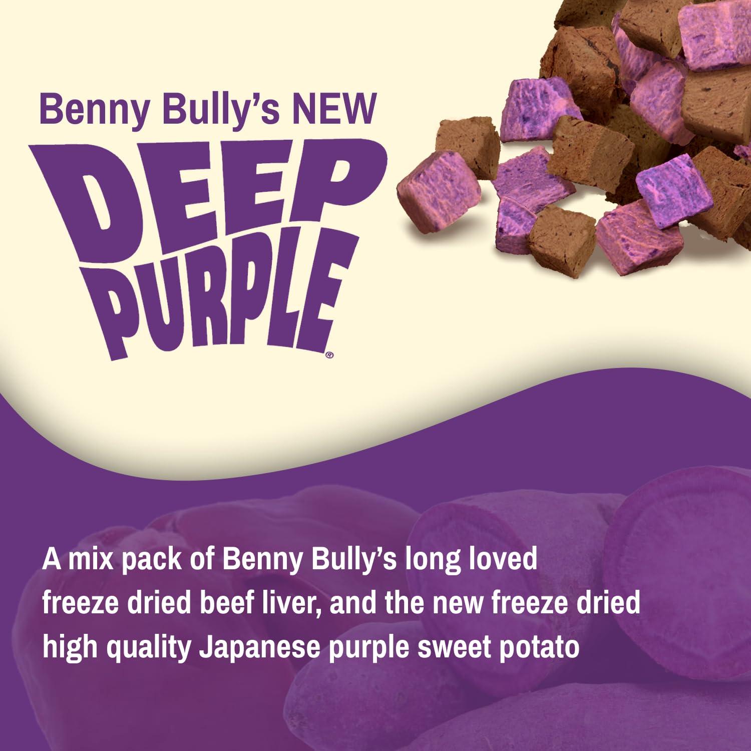 Benny Bully's Deep Purple Freeze-Dried Dog Treats, 55-gram | Leduc