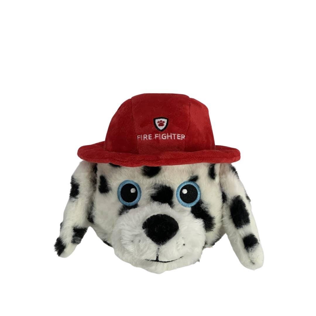 Steel Dog Ruffian Hero Fire Fighter Dog Toy, 6 x 7 x 6-in | The Big Bad ...