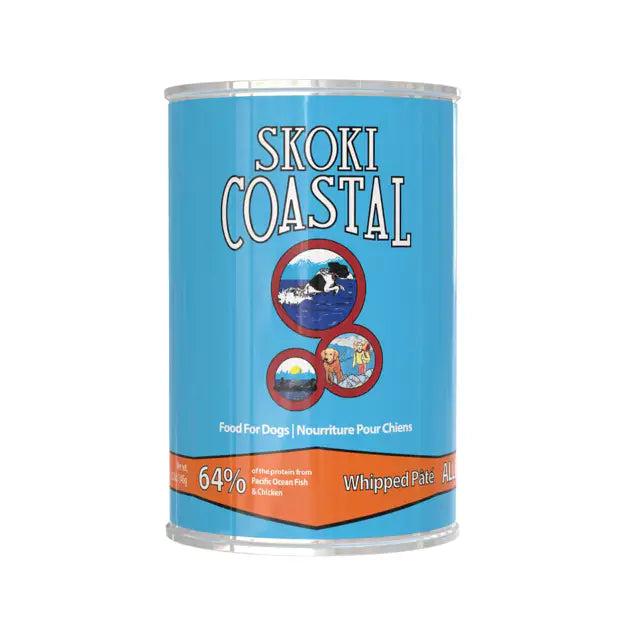 FirstMate SKOKI Coastal Whipped Pate Wet Dog Food Can, 12.2-oz | Paw Basics
