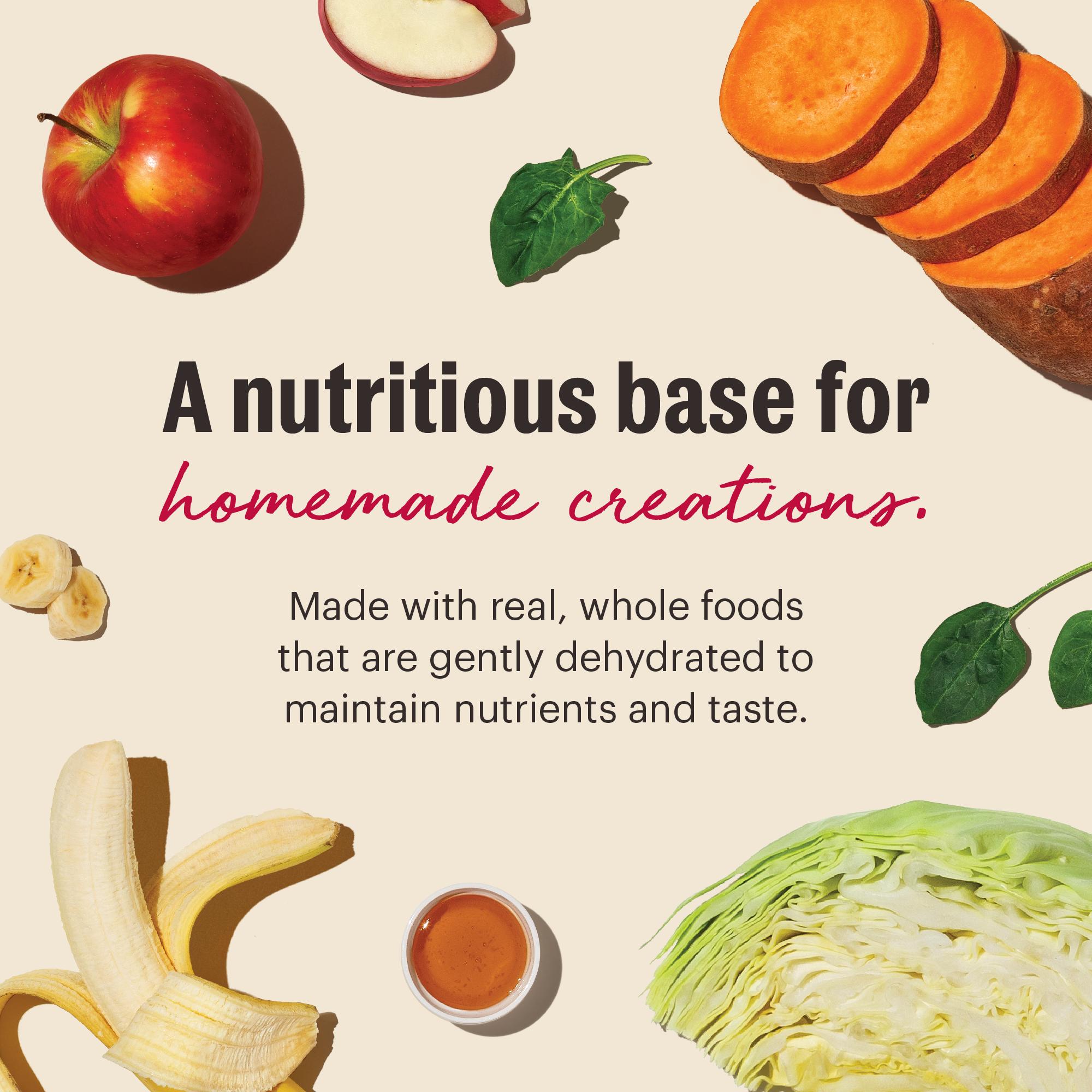 The Honest Kitchen Fruit & Veggie Base Mix Grain-Free Dehydrated Dog ...