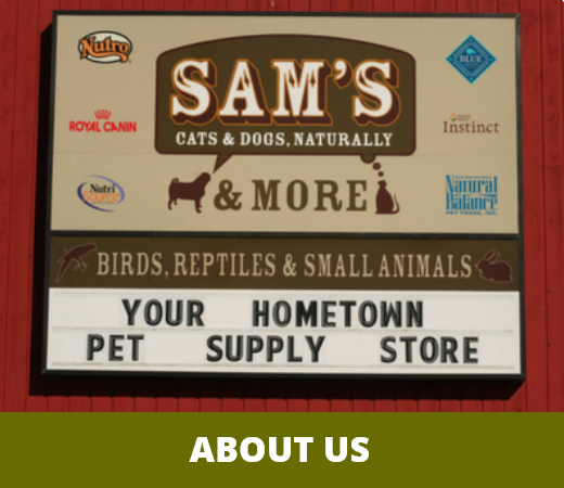 Shop Now | Sam's Cats & Dogs, Naturally